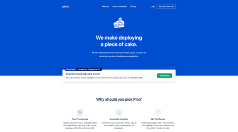 Ploi - Built With InertiaJs